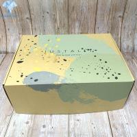 China Embossed Corrugated Cardboard Gift Boxes Foil Hot Stamping for sale
