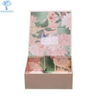 China Embossed Decorative Small Magnetic Gift Box Flip Top Magnetic Box for sale