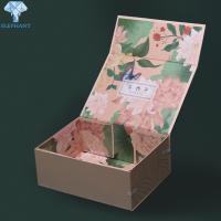 China Embossed Decorative Small Magnetic Gift Box Flip Top Magnetic Box for sale