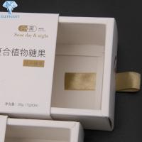 China Debossing Corrugated Cardboard Sliding Drawer Box 3 Ply 5 Ply for sale