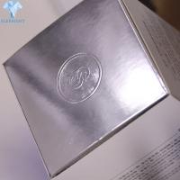 China CMYK Custom Printed Lotion Boxes Sliver Foil Stamping Cosmetic Gift Packaging for sale