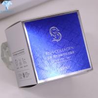 China CMYK Custom Printed Lotion Boxes Sliver Foil Stamping Cosmetic Gift Packaging for sale