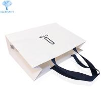 China OEM ODM White Glossy Gift Bags for sale