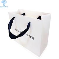 China Embossed Coated paper Cloth Gift Bags With Handles Eco friendly for sale