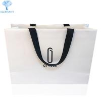 China OEM ODM White Glossy Gift Bags for sale