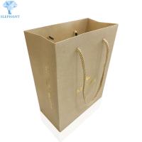 China 3 Layer Personalized Brown Gift Bags With Handles Tea Packaging for sale