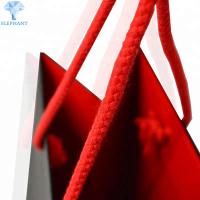 China Large Embossing Printed Paper Carrier Bags With Logo 38×27×10cm for sale