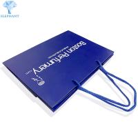 China Wholesale Custom Logo White High Quality Cheaper Paper Gift Bags With Handles for sale