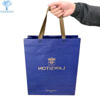 China Customized Resealable Brown Kraft Food Wholesale Paper Gift Bags With Handles Packaging for sale