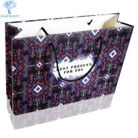 China Wholesale Custom Environmentally Recyclable Printed Shopping Gift Bags With Handles for sale