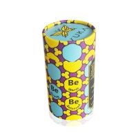 China PMS Color Round Paper Tube Packaging BPA Free Spot UV Embossing for sale