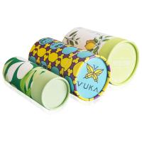 China PMS Color Round Paper Tube Packaging BPA Free Spot UV Embossing for sale