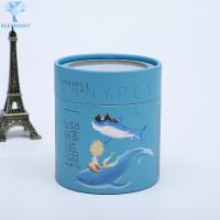 China 1.2mm Kraft Paper Cardboard Cylinder Packaging Paper Tube Tea Packaging for sale