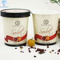 China Party Small 3oz Ice Cream Paper Cup Paper Frozen Yogurt Cups for sale