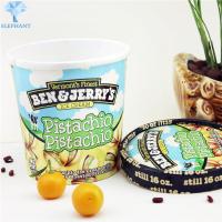 China Greaseproof Paper Ice Cream Paper Cup for sale