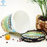 China Greaseproof Paper Ice Cream Paper Cup for sale