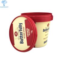 China Eco Friendly 500ml Ice Cream Tub 8oz Ice Cream Containers With Lids for sale