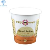 China OEM ODM Custom Printed Ice Cream Containers 8OZ With Lid for sale