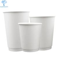 China Kraft Paper Custom Disposable Coffee Cups OEM ODM Printed for sale