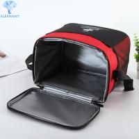 China Rectangle 600D Nylon Insulated Food Delivery Bags Cold Isulation for sale