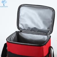 China Rectangle 600D Nylon Insulated Food Delivery Bags Cold Isulation for sale