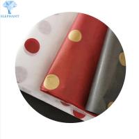 China Biodegradable Recycled Tissue Paper For Packing Gold Foil Stamping for sale