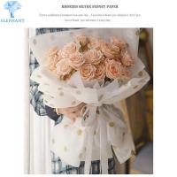 China Biodegradable Recycled Tissue Paper For Packing Gold Foil Stamping for sale