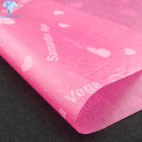 China OEM Logo Multi Coloured Gift Wrapping Tissue Paper 17gsm 22gsm for sale