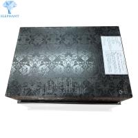 China Kraft Packaging Black Shoe Corrugated Shipping Boxes Customized Printed Logo for sale