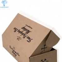 China 80g- 400g Coated Paper Corrugated Shipping Boxes Matt Varnish Flat Pack for sale
