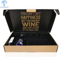 China 21cm×16cm×11cm Corrugated Shipping Boxes 6 Bottle Wine Shipping for sale