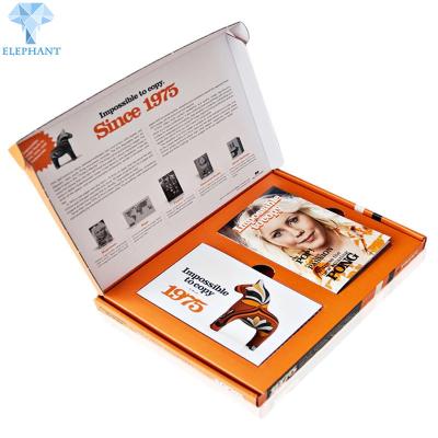 China Foil Hot Stamping Spot UV Corrugated Book Mailers 1-10mm Thickness for sale