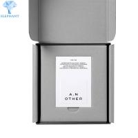 China Debossing Fancy Paper Corrugated Shipping Boxes Cosmetic Display for sale