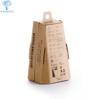 China Perforated LED Bulb Packaging Box OEM ODM Offset Printing for sale