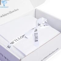China 250gsm CCNB White Corrugated Shipping Boxes 4C Printing Cardboard Mailer Boxes for sale