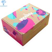 China Square C2S Art Paper Corrugated Shipping Boxes CMYK Folding for sale