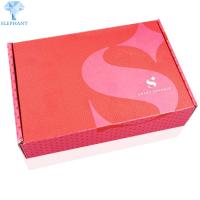 China Embossed Skin Care Kraft Corrugated Mailers Offset Printing Lightweight for sale