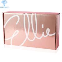 China 800gsm-2000gsm Rigid Board Flat Corrugated Boxes Spot UV Standard Diecut for sale