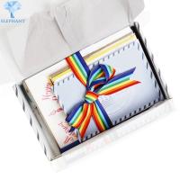 China Portable Glossy Lamination Corrugated Shipping Boxes 41cm×16cm×8cm for sale