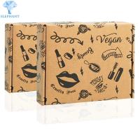 China Custom Logo Printed Color Craft Eco Friendly Luxury Corrugated CosmetiC Folding Shipping Boxes for sale