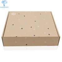 China Custom Brand Printed Logo Reliable Quality Biodegradable Folding Eco-friEndly Shoe Corrugated Shipping Boxes for sale
