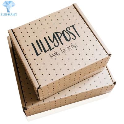 China Custom Brand Printed Logo Reliable Quality Biodegradable Folding Eco-friEndly Shoe Corrugated Shipping Boxes for sale