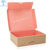 China Custom Logo Color Full Printed Luxury Good Price Fashion Ecofriendly Paper Corrugated Packing Gift Shipping Boxes for sale