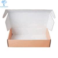 China Custom Printing Made Design Fancy Folding Portable Corrugated PaPer Packing Mailing Shipping Boxes for sale