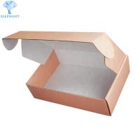 China Custom Printing Made Design Fancy Folding Portable Corrugated PaPer Packing Mailing Shipping Boxes for sale