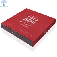 China Corrugated PaPer Manufacturer Packaging Customized Printing Print Pizza Shipping Boxes for sale