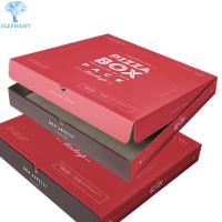 China Corrugated PaPer Manufacturer Packaging Customized Printing Print Pizza Shipping Boxes for sale