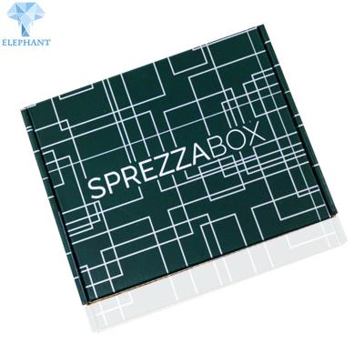 China Customize Printing Hot Good Sale Quality Flat Pack Diecut Corrugated Men Shirt Packing Shipping Boxes for sale
