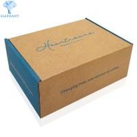 China Custom Printing Best Diecut Price Flat Packing Corrugated 3 Layer Carton Shipping Boxes for sale