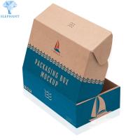 China Hot Selling Price Recyclable Low Custom Brand Logo Printed Folding Kraft Shoe Corrugated Shipping Boxes for sale